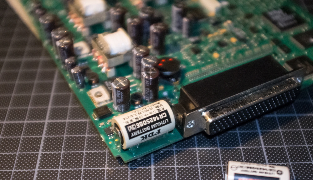 GARMIN GNS 430 Memory battery low